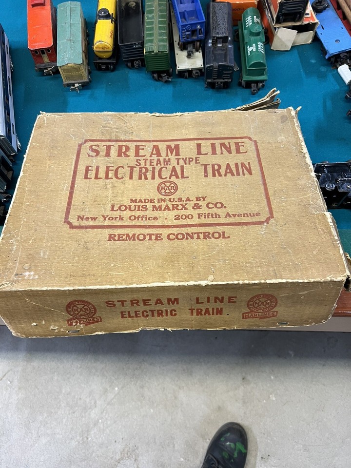 marx nickle plate road train set | eBay