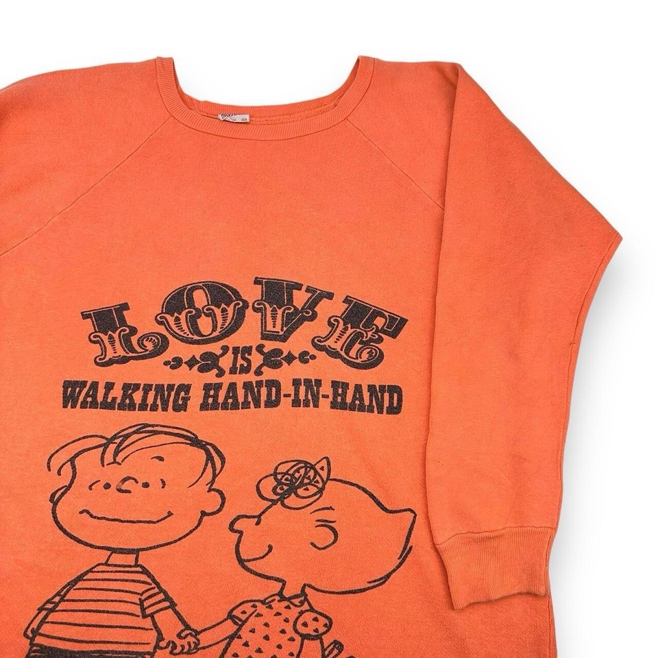 RARE 1960s Schulz Peanuts Linus & Sally Graphic Sweatshirt Dress ...