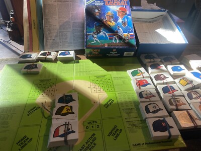 Statis Pro Baseball board 95 fast action cards box sheets teams logos ...