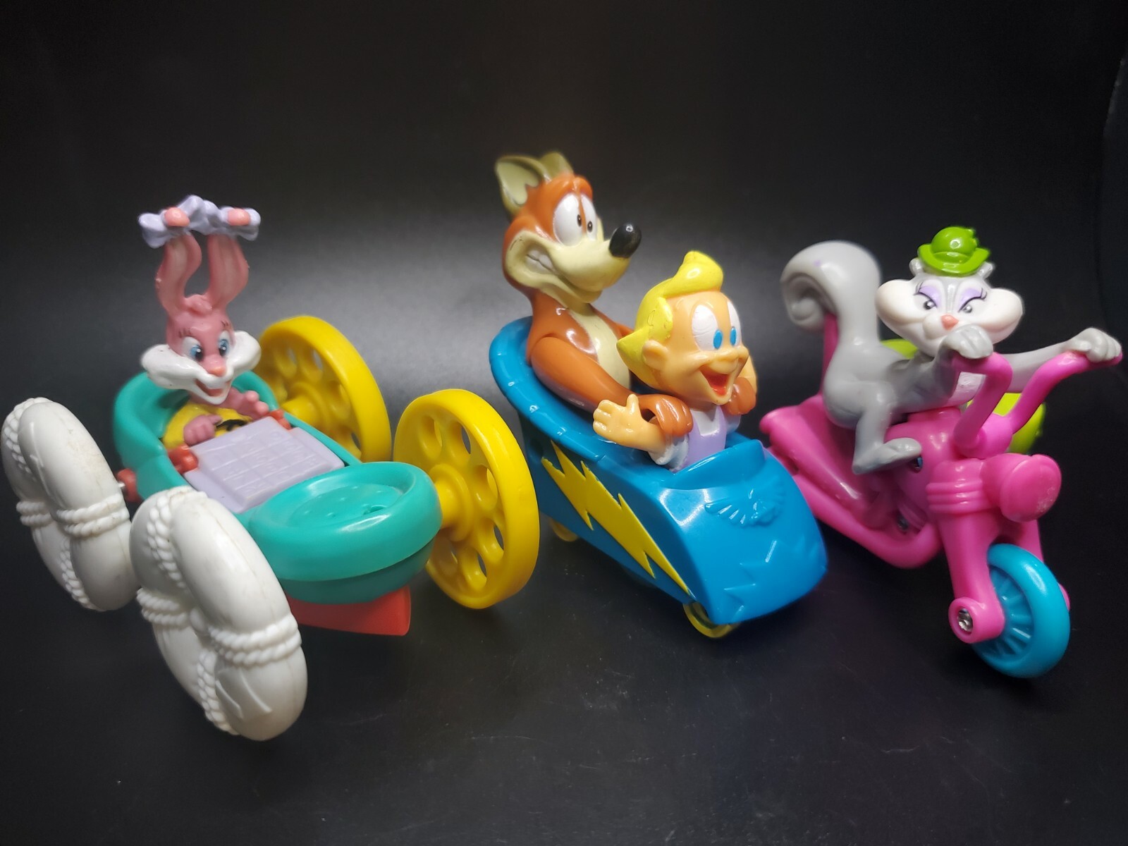 Vintage Animaniacs Vehicle Lot Of 3 Mindy & Buttons, Babs, Slappy ...