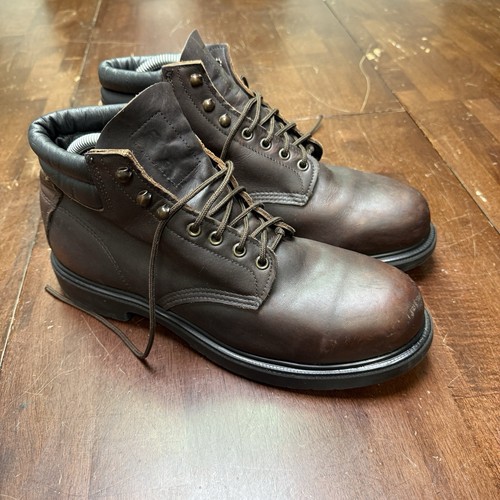 Vintage Red Wing #2245 Steel Toe Lace Up Work Boots SuperSole Men's ...