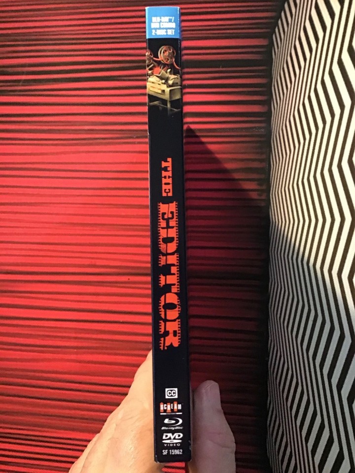 THE EDITOR *NEW/Sealed* Blu-ray & DVD + SLIPCOVER. Reg 'A'. SCREAM ...
