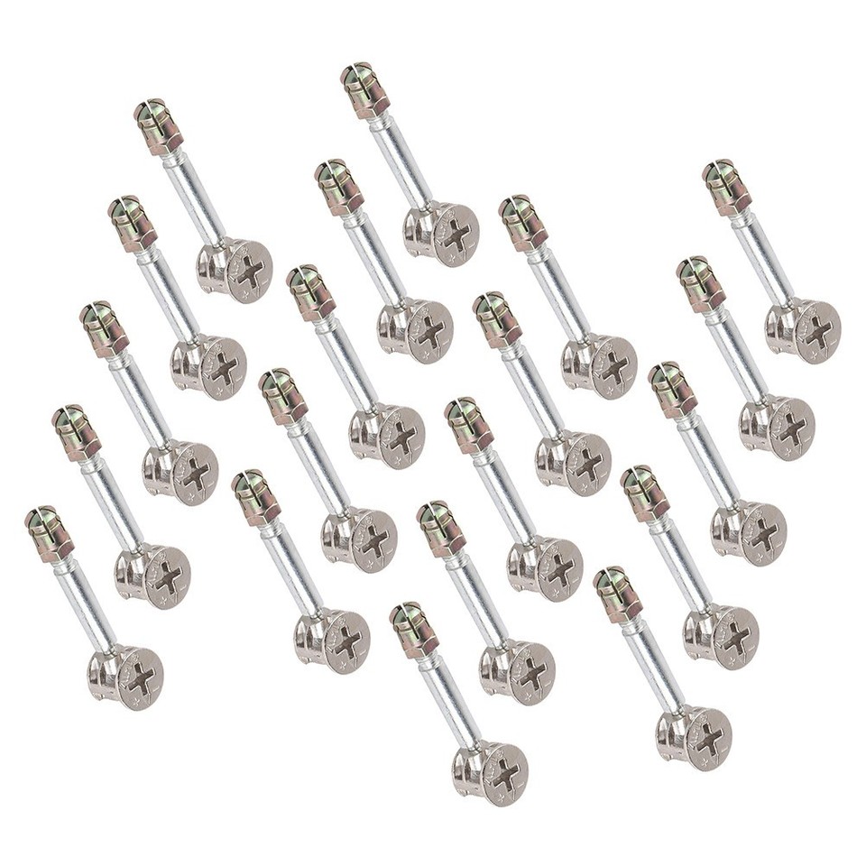 20 Sets Furniture Connecting Fastener Cam Lock Fittings Connectors for ...