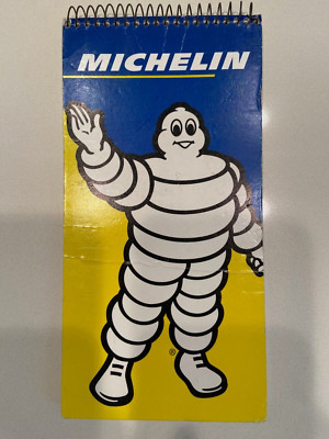 Michelin Man Bib Bibendum Notebook | eBay