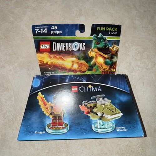 LEGO DIMENSIONS Movie Fun Pack 71223 Chima Cragger Swamp Skimmer (45 ...