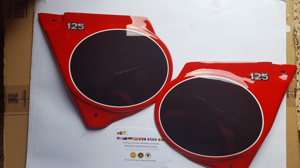 Bultaco Pursang 125 MK9 Gas Tank & Side Panels Model 162 PURSANG | Spain