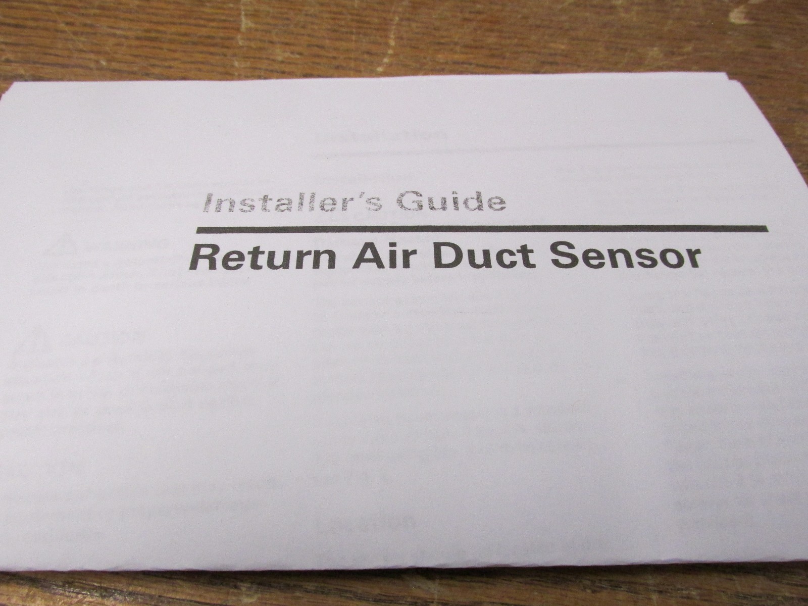 NEW NOS Trane X13790501-010 Return Air Duct Sensor BAYSTAT059A SEN01379 ...