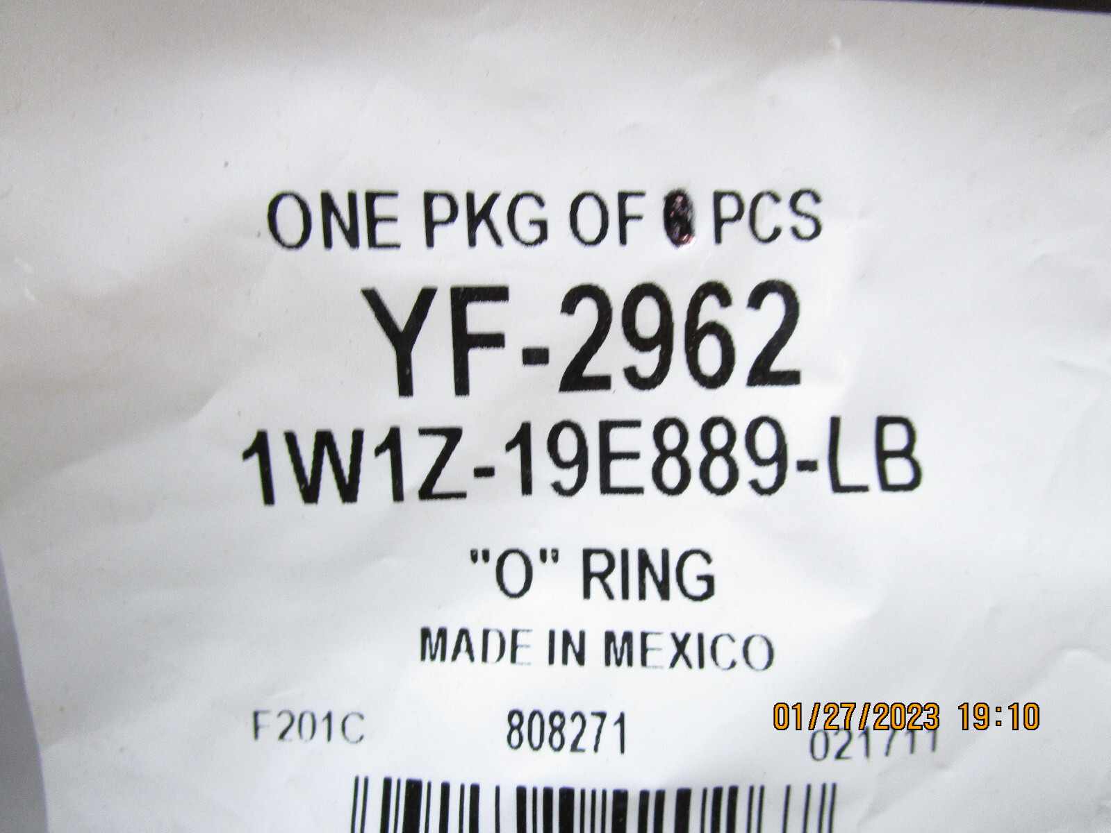 A/C Line O-Ring Motorcraft YF-2962 1W1Z-19E889-LB | eBay