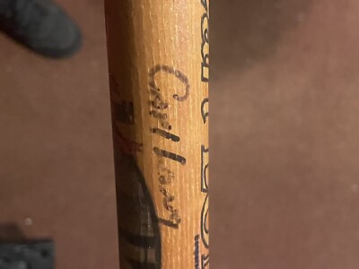 Carl Long Mini Baseball Bat Signed Carl Long | eBay