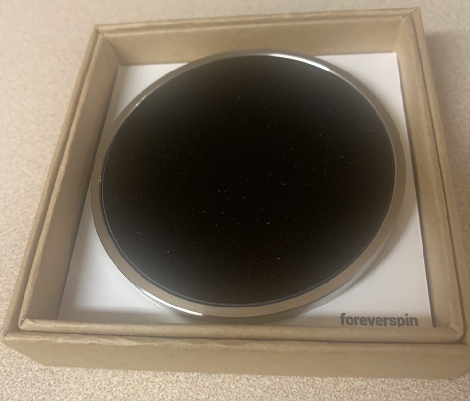 ForeverSpin Titanium Founders’ Edition Spinning Top Spinning Base Money ...