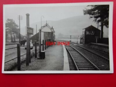 PHOTO TALERDDIG RAILWAY STATION CARNO - CEMMES ROAD. MACHYNLLETH LINE ...