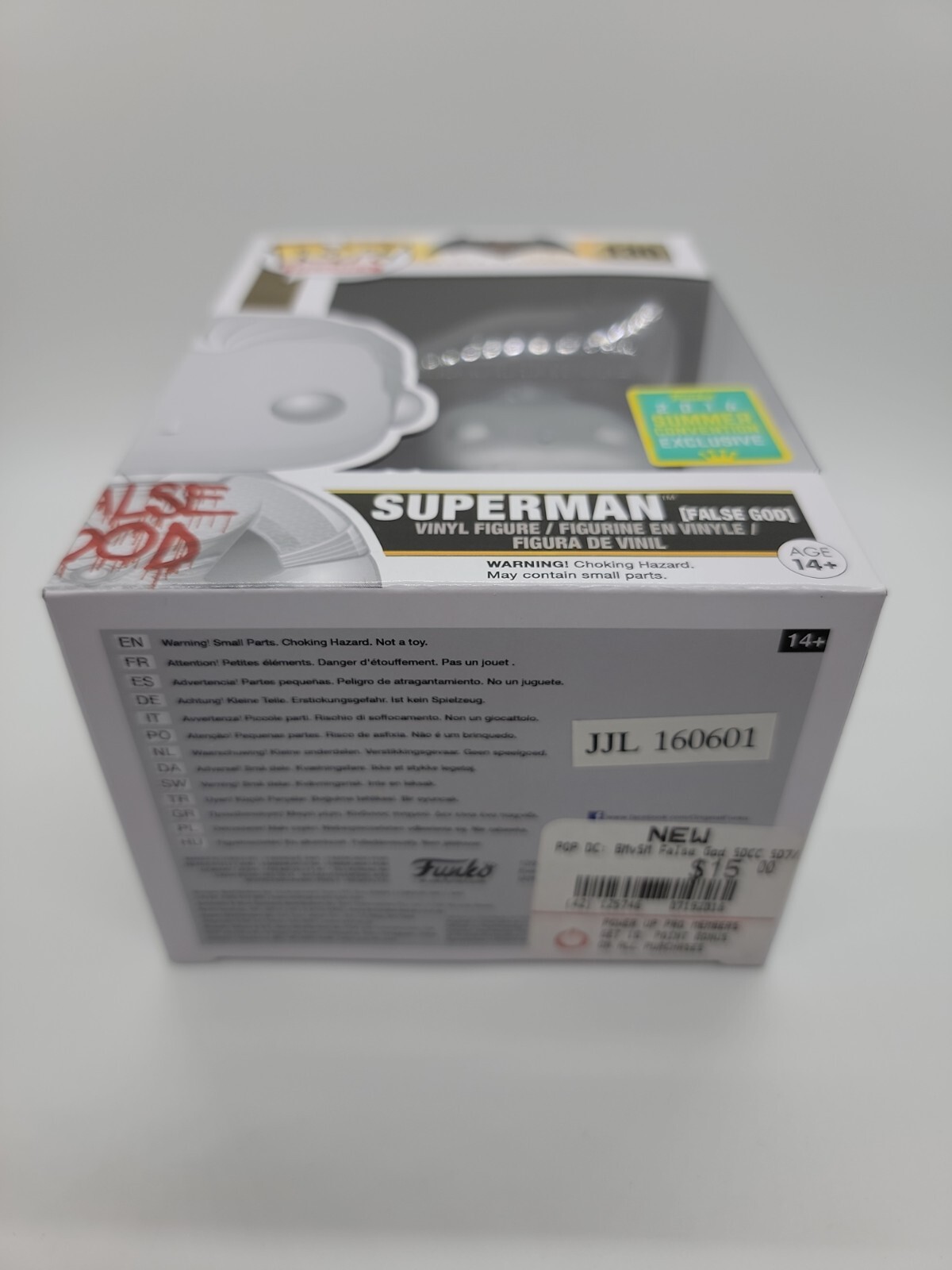Funko Pop! DC Batman v Superman False God #130 2016 SDCC Convention ...