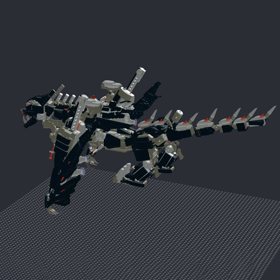 Dragon Shadow Mech Model Building Toys Set for Collection 1971 Pieces ...