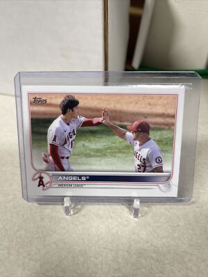 2022 Topps ANGELS Team Card Trout/Ohtani | eBay