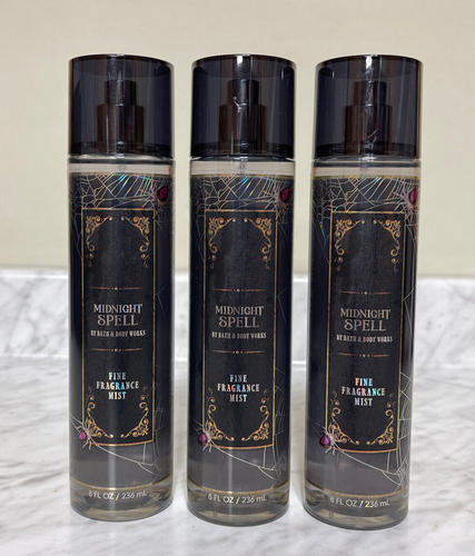 Bath & Body Works Midnight Spell Fine Fragrance Mist 8 fl oz Set of 3 ...