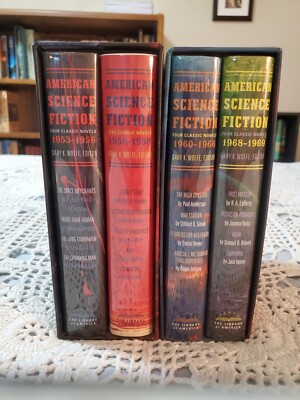 American Science Fiction Library of America Collection 4 hardcovers ...