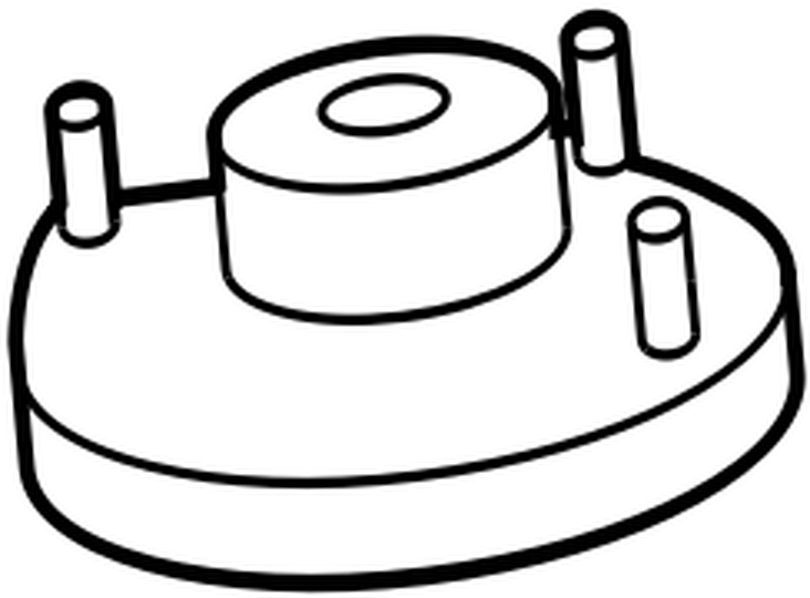 48609-60090 Toyota Support sub-assy, front suspension, rh 4860960090 ...