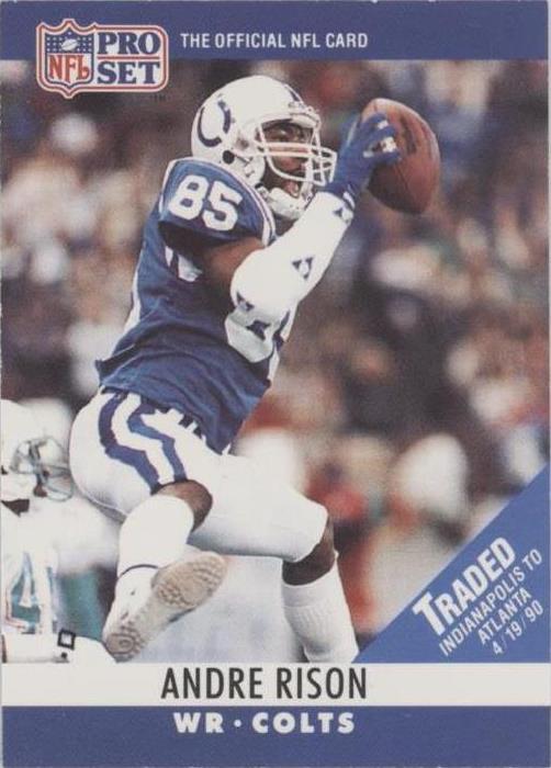 1990 Pro Set Andre Rison #134 for sale | eBay