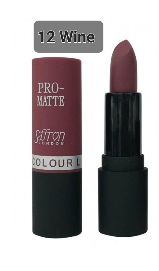12 x Saffron London Pro-Matte Colour Lipstick | eBay UK