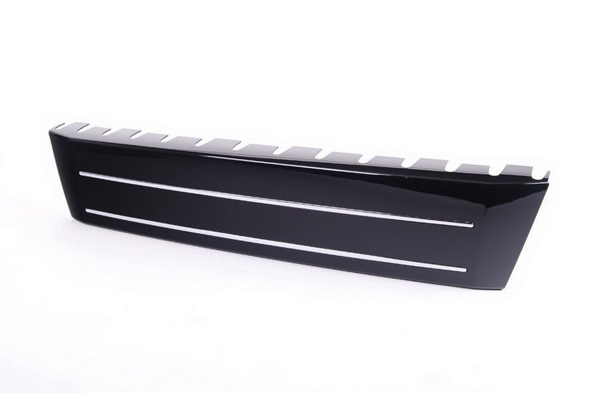 OEM AUDI Q5 Gloss Black Front Grill Number Plate Filler Delete ...