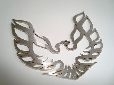 New & Metal Firebird Trans AM Fender Emblem Formula Pontiac Stainless ...