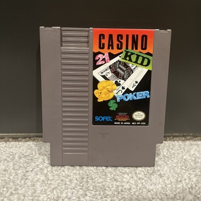 Casino Kid NES Video Game Poker 21 SOFEL Nintendo 1985 | eBay