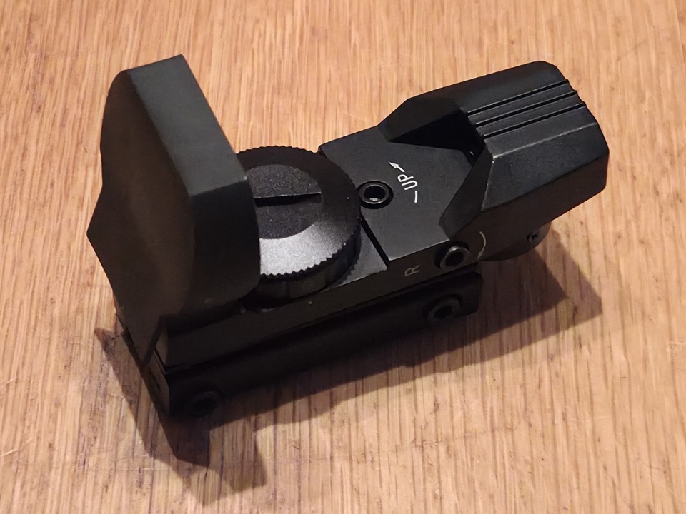 4 Reticle 11mm Dovetail Mount Tactical Holographic Reflex Red Green Dot ...