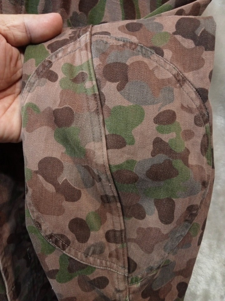 VTG Austrian KAZ 57 Pea Dot Erbsenmuster Camo Parka Coat HBA Army ...