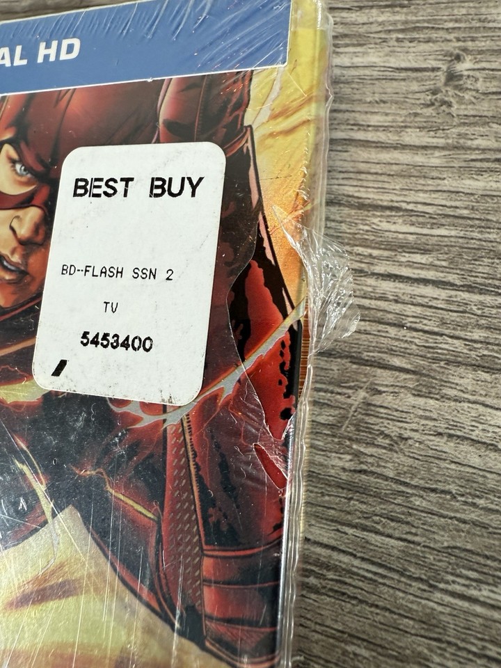 NEW* The Flash: The Complete Season 2 Blu-ray Best Buy Exclusive ...