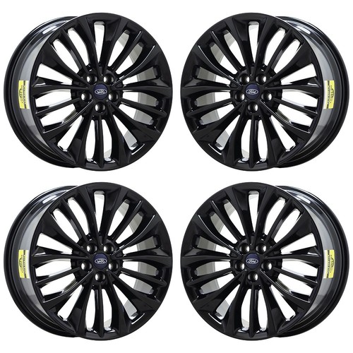20" FORD EDGE GLOSS BLACK EXCHANGE WHEELS RIMS FACTORY OEM 10255 2020 ...