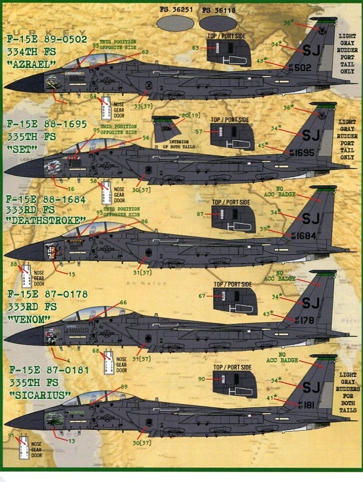1/48 fur ball decal 4th FW F-15E strike eagle | eBay