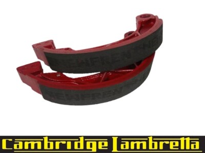 Lambretta GP Brake Shoes Quality Italian NEWFREN Pro Race Red | eBay UK