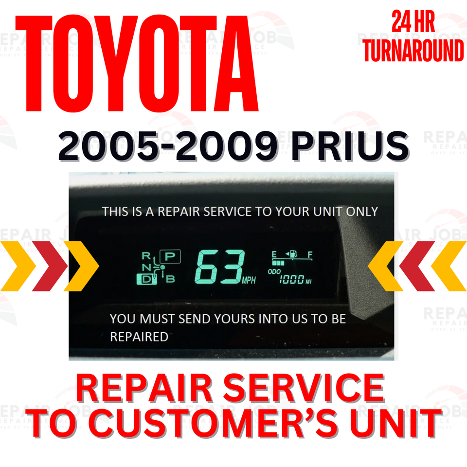 2005-2009 Prius Part Instrument Cluster Combination Meter Speedometer ...