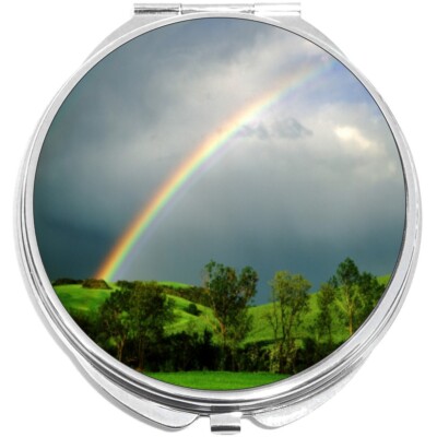 Rainbow Compact with Mirrors - Perfect for your Pocket or Purse | eBay