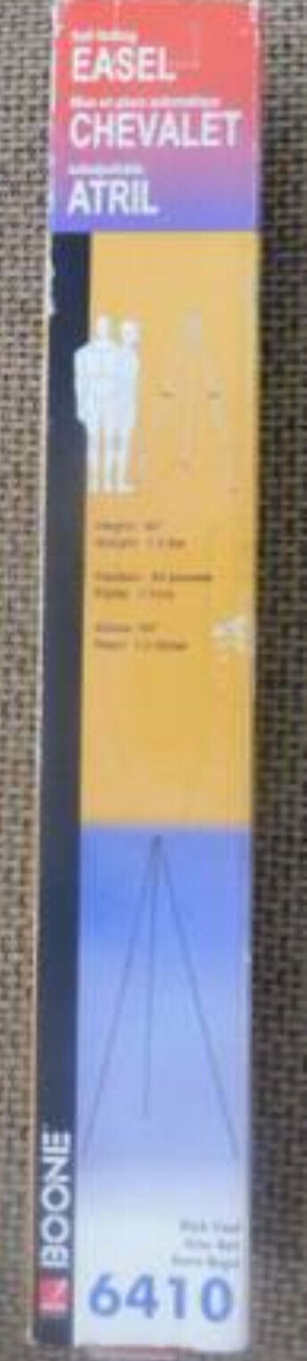 Boone 6410 Metal Compact Travel Self Setting Easel Black Steel ...