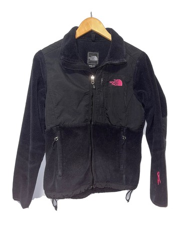 Women's The North Face Black Denali Breast Cancer PINK RIBBON Jacket ...