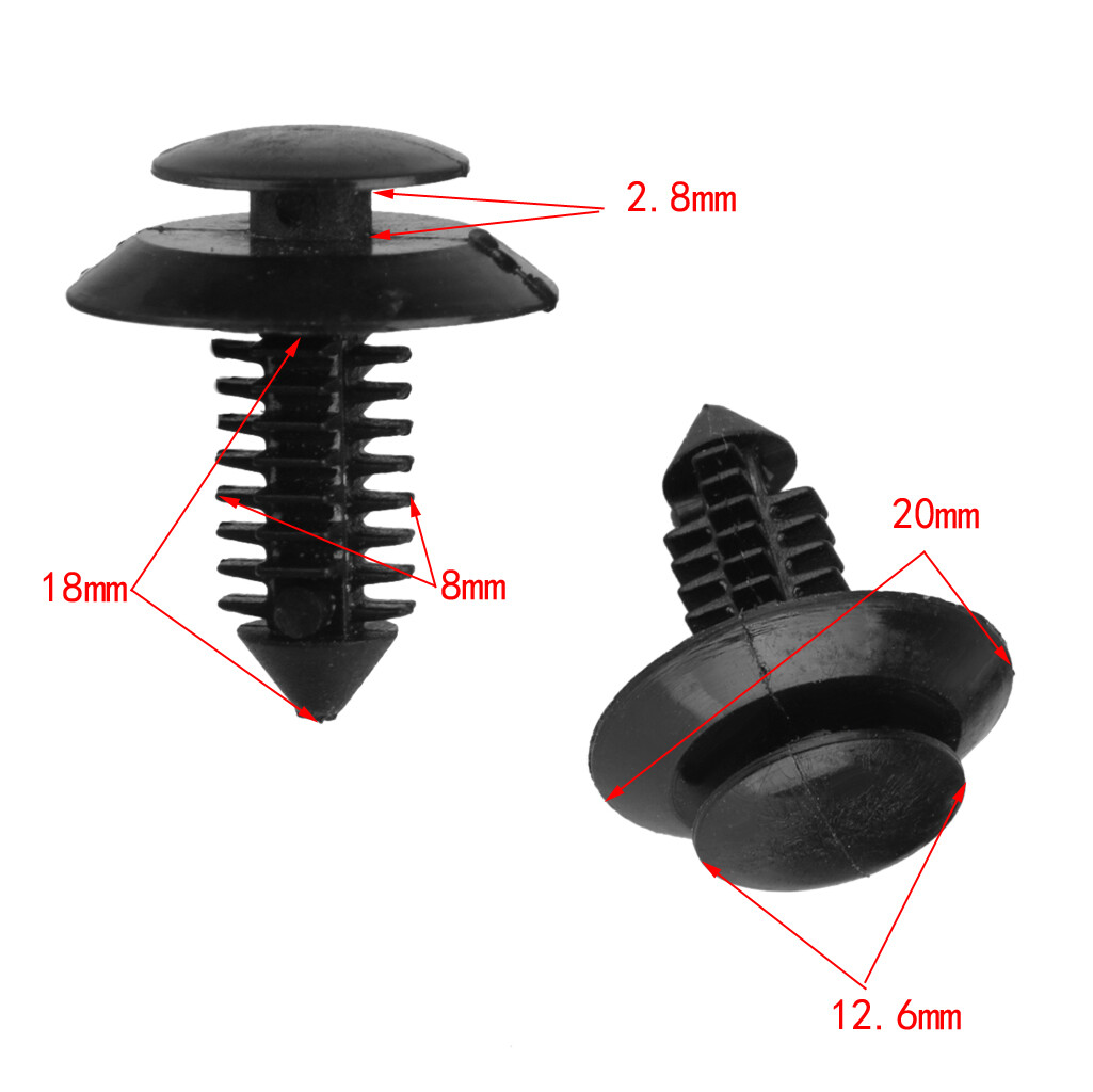 20pc Door Trim Panel Retainers Clips Fastener for OBS Ford Lincoln ...