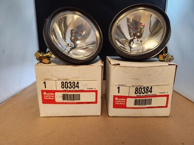 (2) Truck Lite 80384 PAR 46 Work Light Lamp Housing, Black Rubber, 1 ...