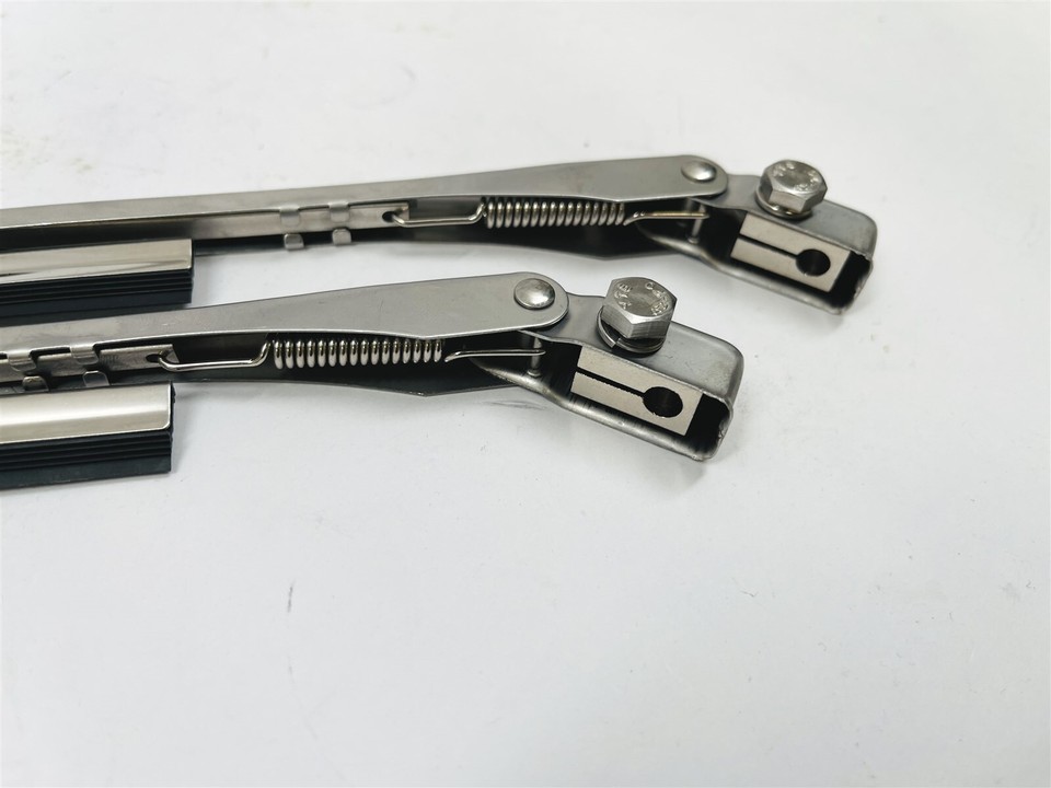 2x 11" Windshield Wiper Arm+10" Blade Universal Hot Rod Street Boat ...