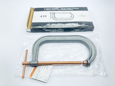 UNUSED MARTIN CC410 EXTRA DEEP THROAT 10" C-CLAMP HEAVY DUTY HI-CARBON ...