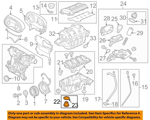 GM OEM 97-18 Astra EngineTransaxle Engine Parts-Drain Plug 96041864 | eBay