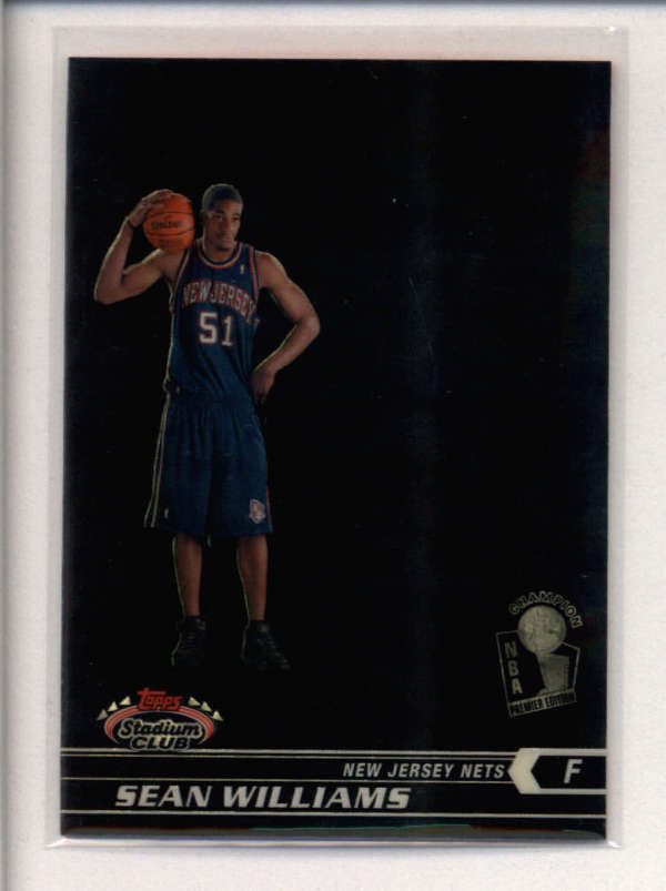 SEAN WILLIAMS 2007/08 STADIUM CLUB #117 SUPERFRACTOR PARALLEL #28/50 ...