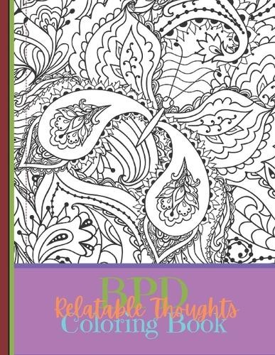 Melanin Metal Inc BPD Relatable Thoughts Coloring Book (Poche) | eBay