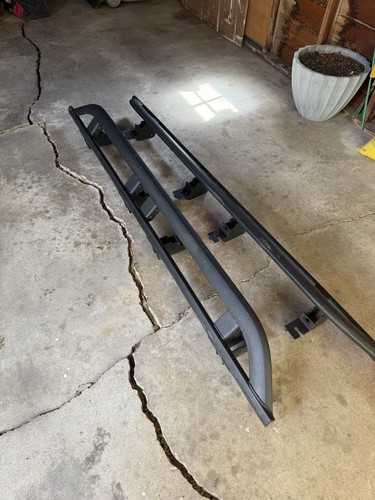 24 2024 CHEVY COLORADO ZR2 CREW CAB OEM ROCK SLIDER SIDE STEP SET ...