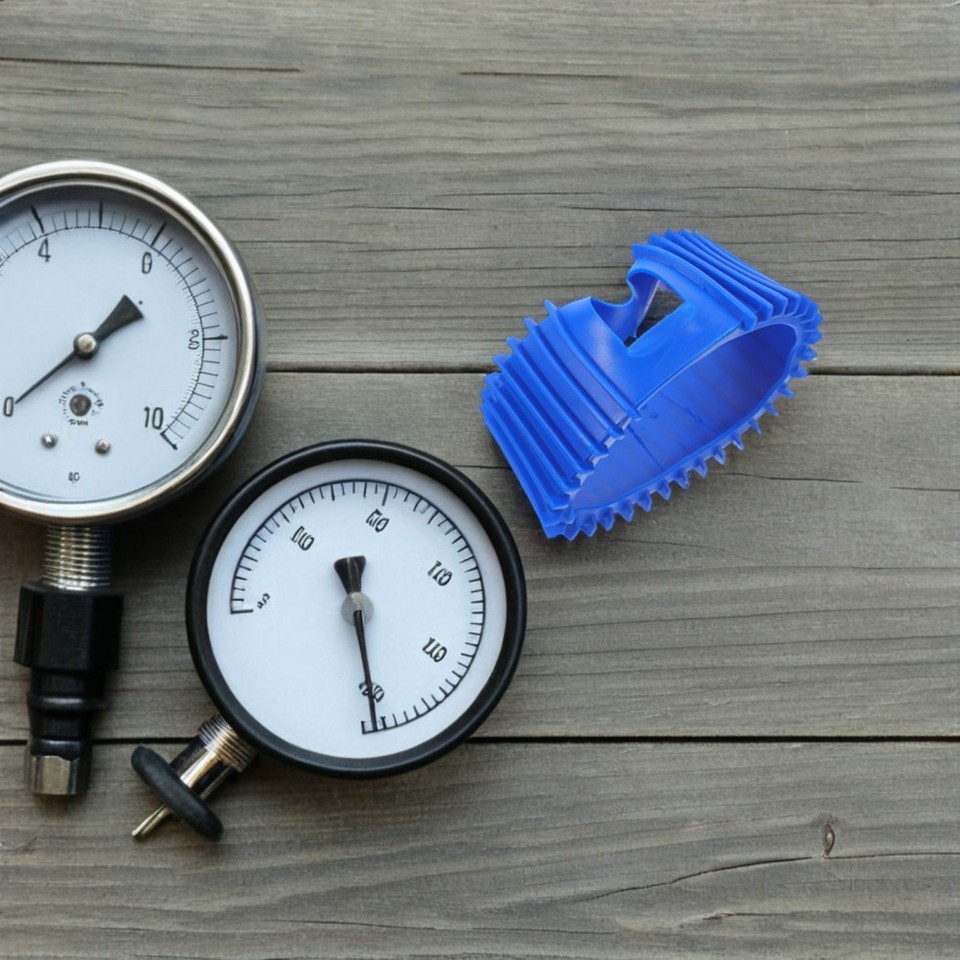 2 Pcs Pressure Gauge Protective Regulator Protector Covers Acetylene ...