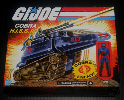 G.I. JOE 3.75 HISS III 3 TANK VEHICLE RIP IT RETRO COLLECTION WAL-MART ...