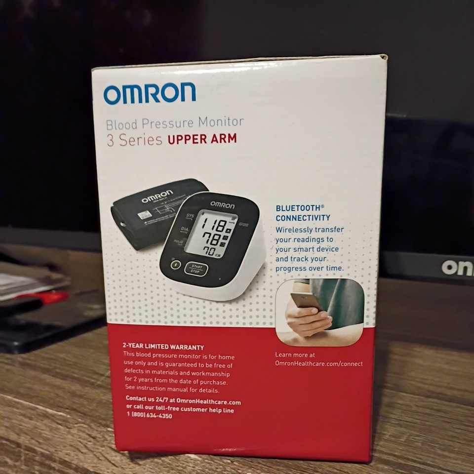 Omron Blood Pressure Monitor 3 Series Upper Arm (BP7150) New In Box | eBay