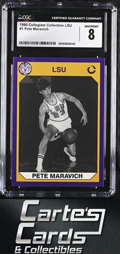 1990 Collegiate Collection LSU Tigers - #1 Pete Maravich for sale ...