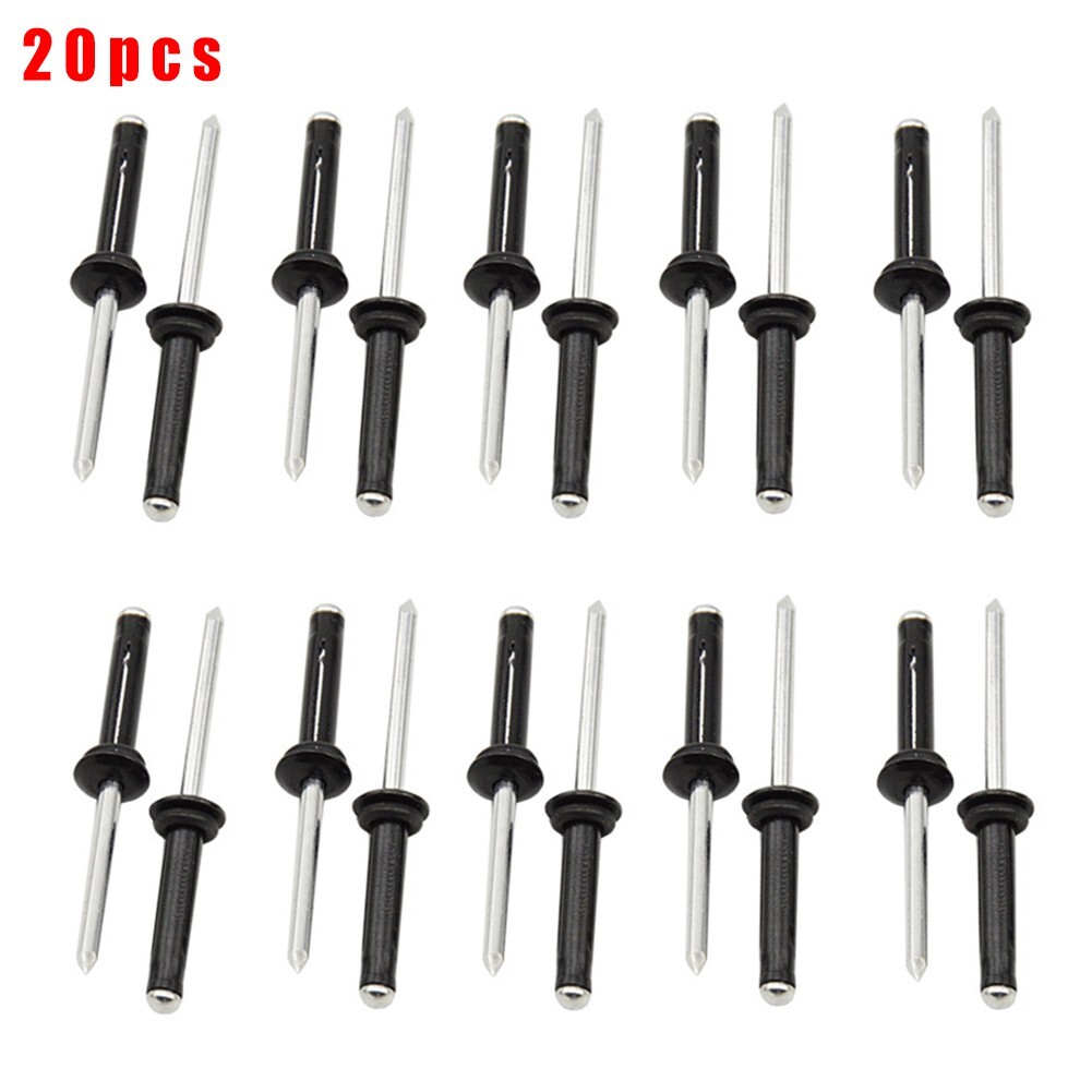 Durable Canoe Kayak Modified Fasteners Set of 20 Aluminum Rubber Rivets ...