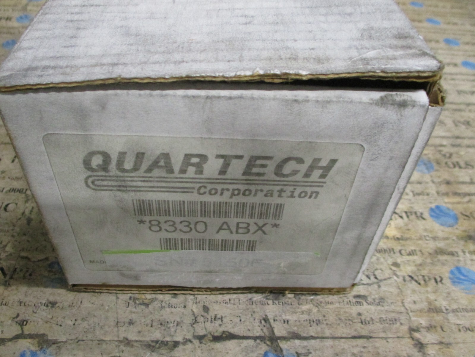 Quartech 8330ABX DATAMATE 8330 Control. for sale online | eBay